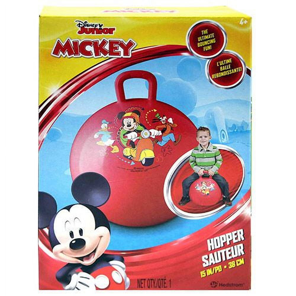 Disney Mickey Mouse 15" Bouncy Hopper Ball for Kids - Walmart.com