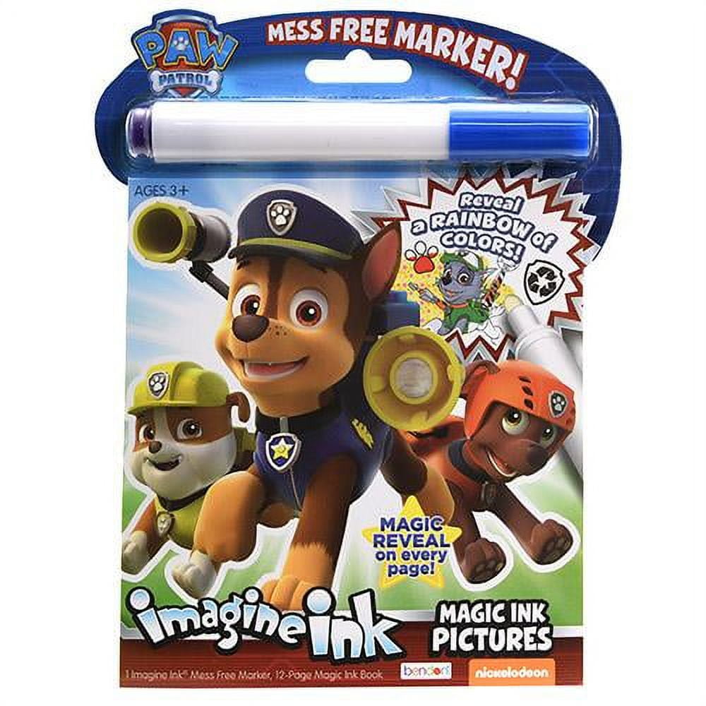 Paw Patrol Imagine Ink Magic Coloring Activity Book for Kids Drawing ...