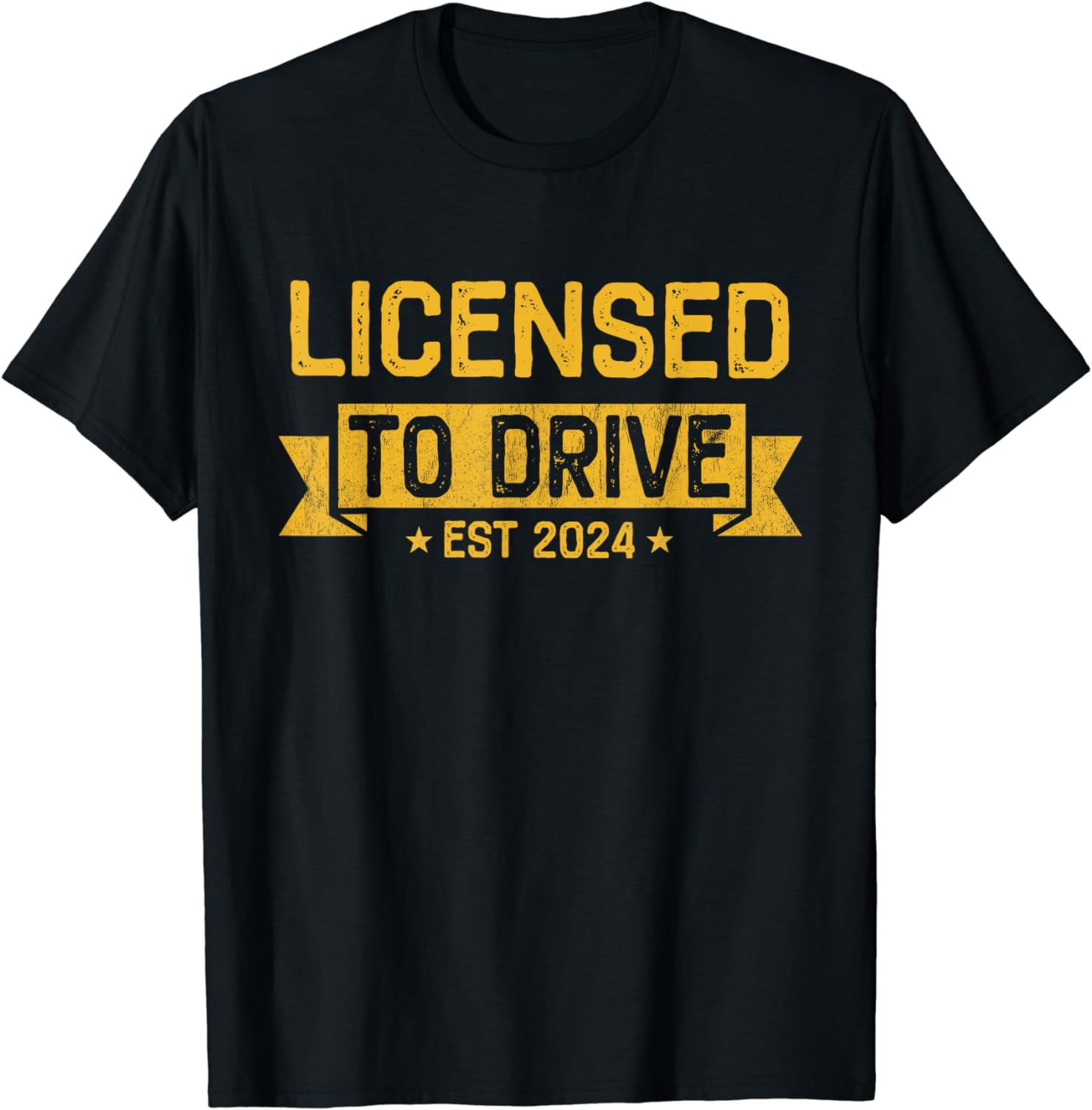 Licensed To Drive 2024 New Drivers License T-Shirt - Walmart.com