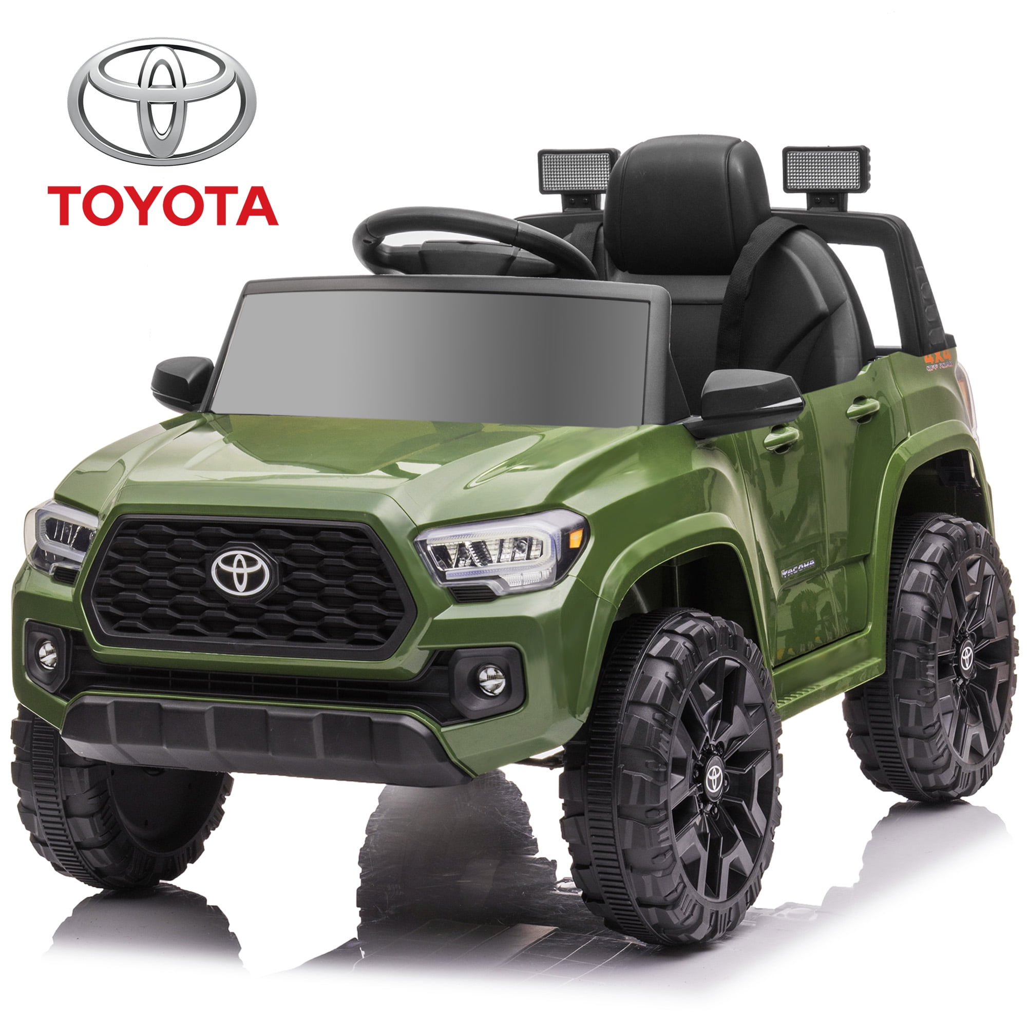Licensed Toyota Tacoma Truck Ride on Car, 12volts 3mph Battery Electric ...