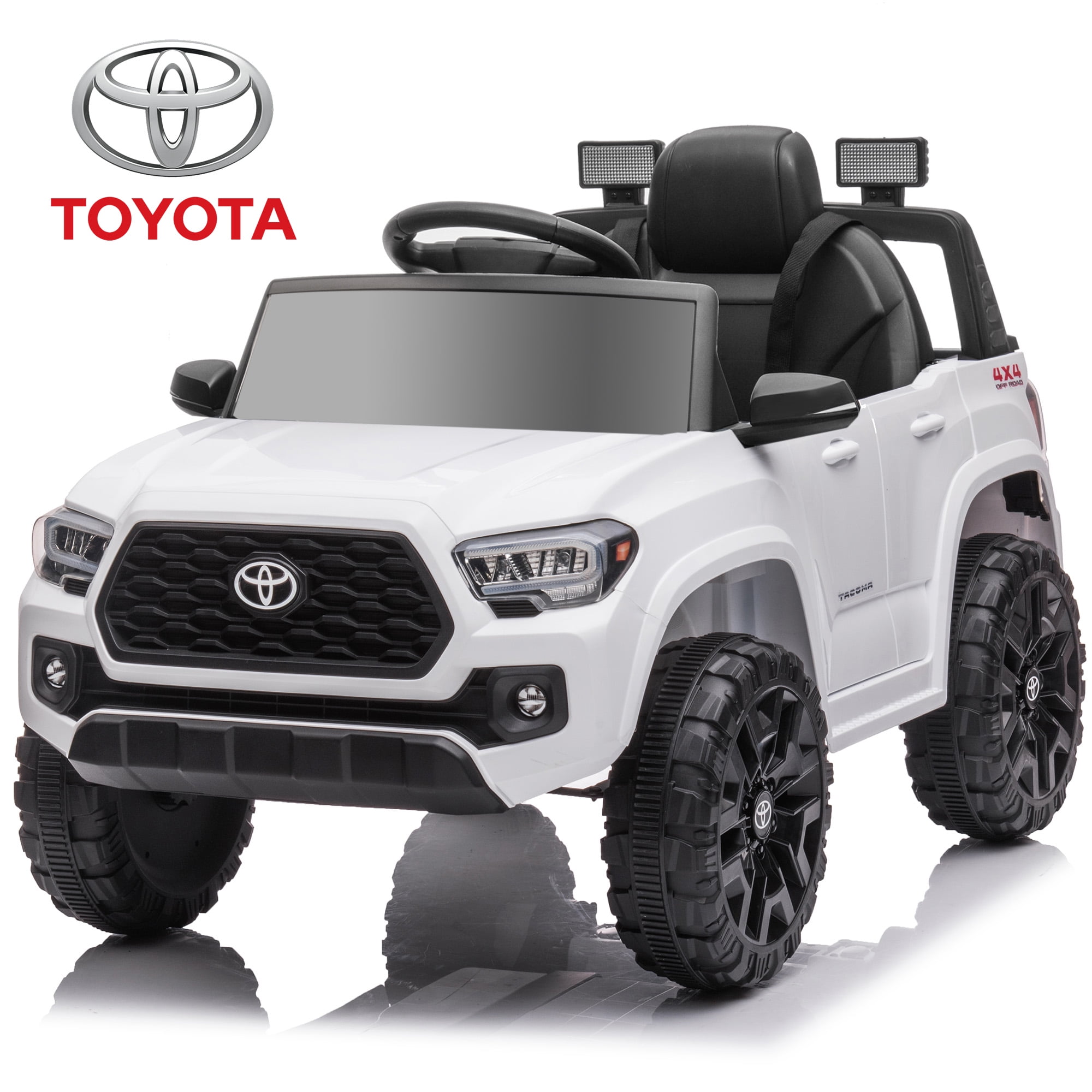 Licensed Toyota Tacoma Toddler Ride-On Car, Remote Control, 12V ...