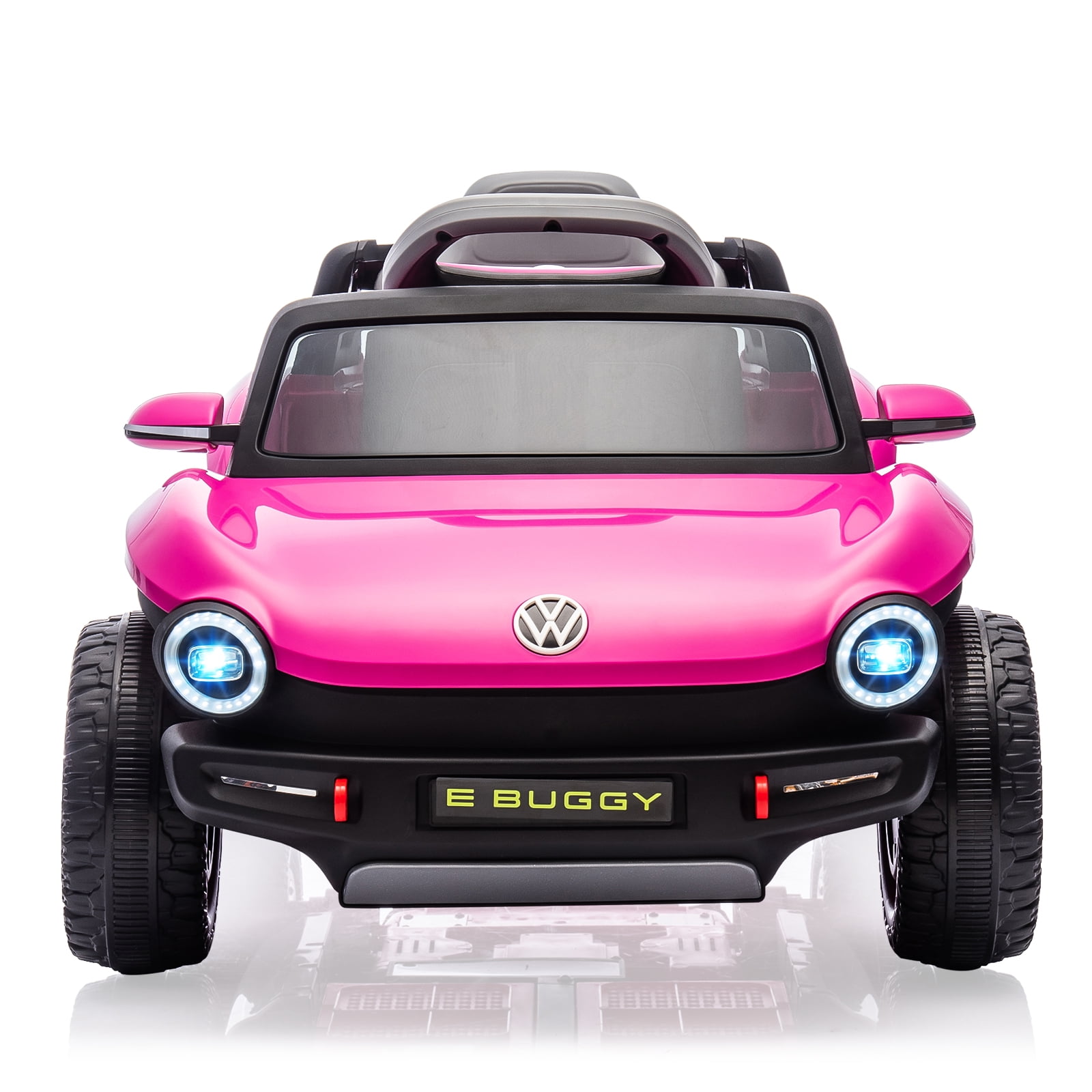 Licensed Volkswagen Beetle Ride On Car for Kids, 12V Battery Powered ...