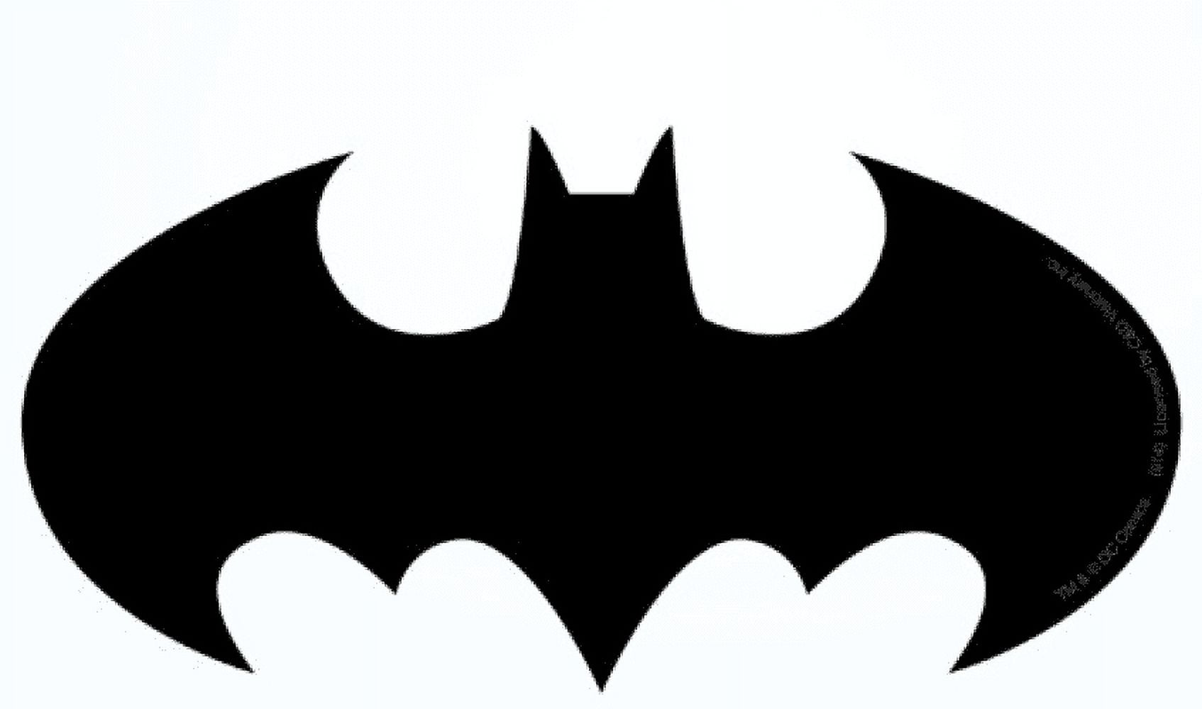 Licenses Products DC Comics Batman Logo Sticker - Walmart.com