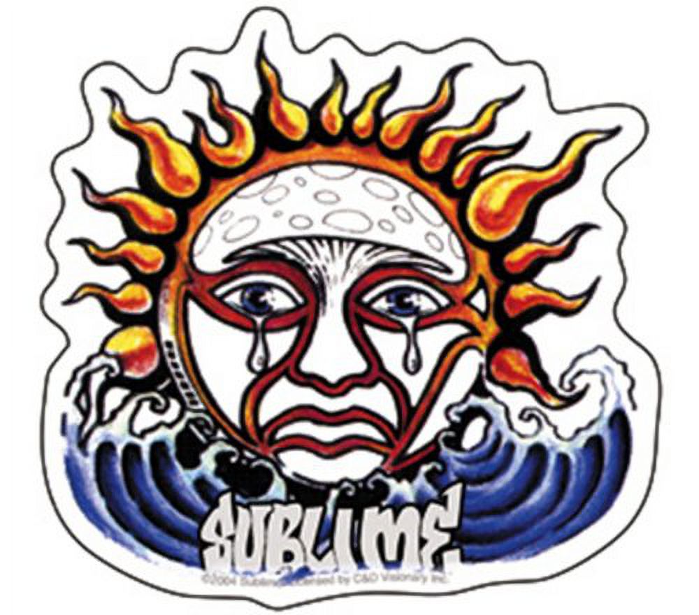 Licenses Products Sublime Sticker - Walmart.com