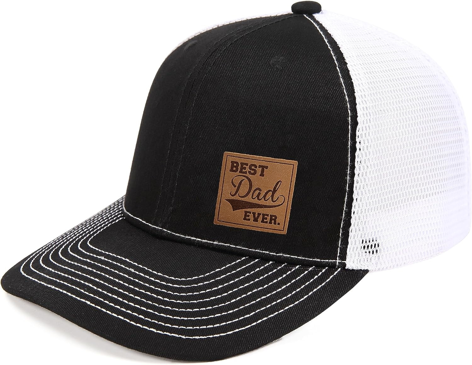 Lichfamy Best Dad Ever Hat for Daddy Fathers Day Birthday from Daughter ...