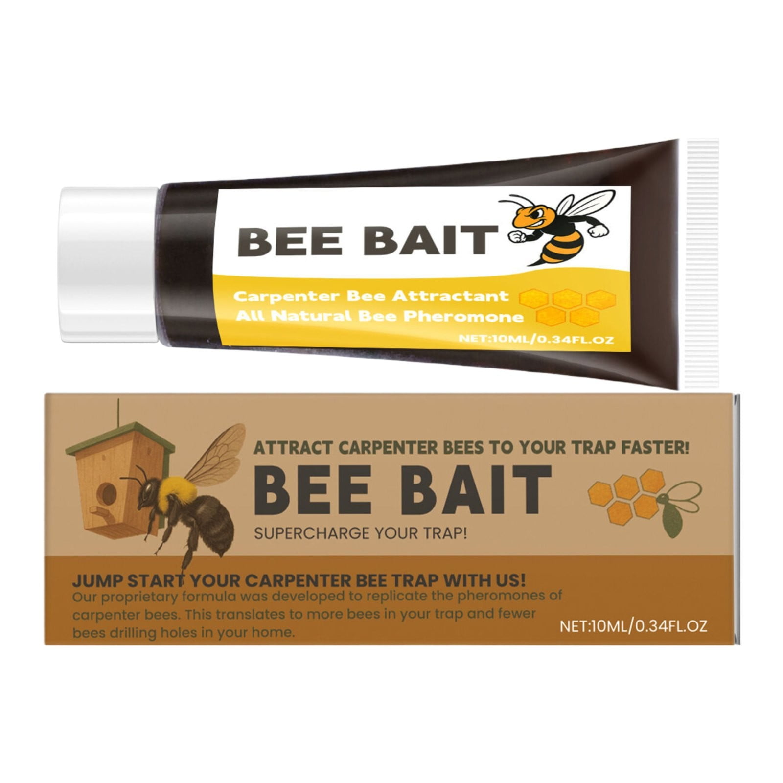 Licious Natural Bee Bait for Luring Carpenter Bees Outdoor Formula ...