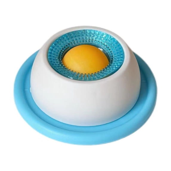 Lick Sphere - Canine Anxiety Relief Bowl with Rotating Slow Feeder Ball ...