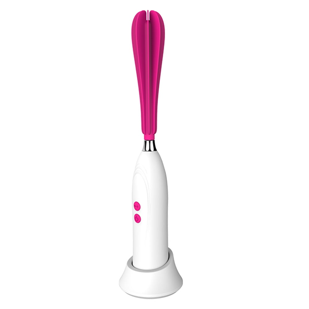 Licking Rotating Vibrator 5 Speed Silicone Vibrator 360 Rotating Oral