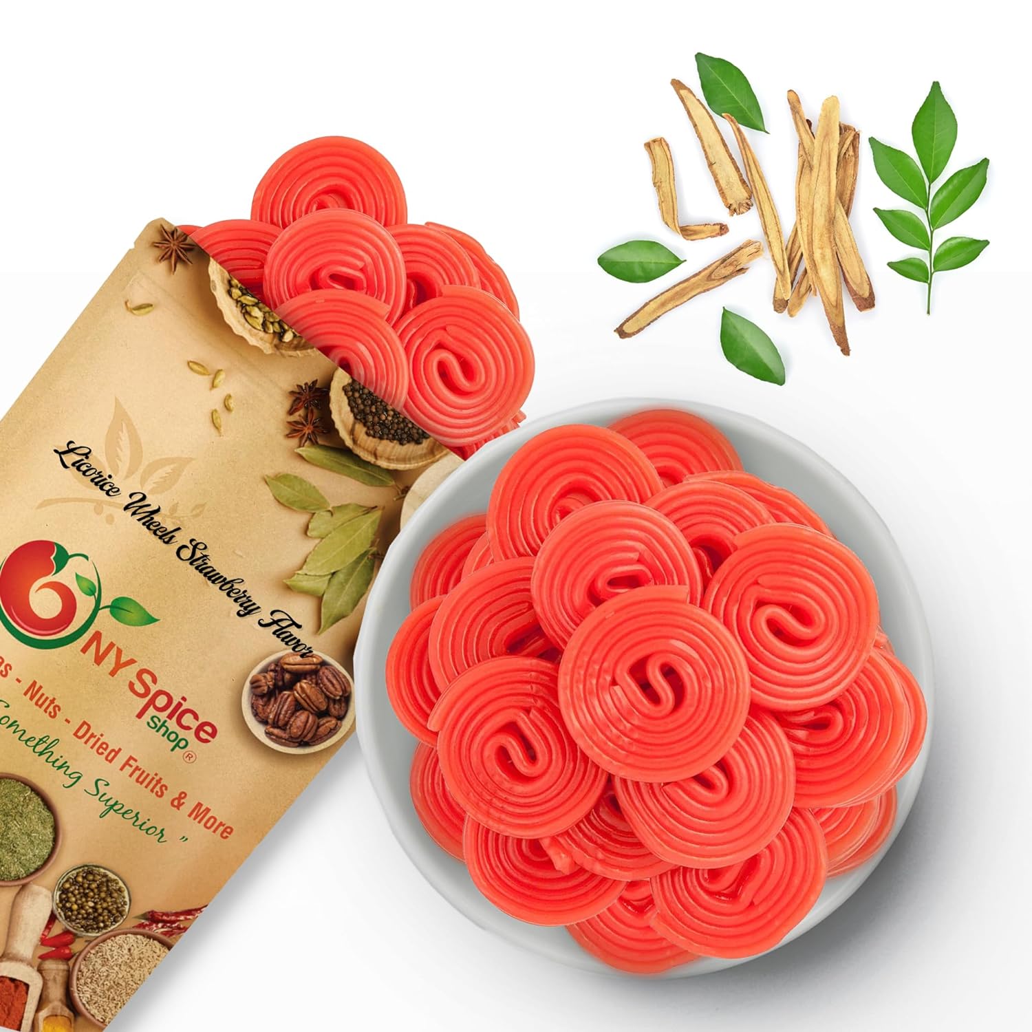 Licorice Candy - 1 Pound Australian Licorice Wheels Candy - Chocolate ...