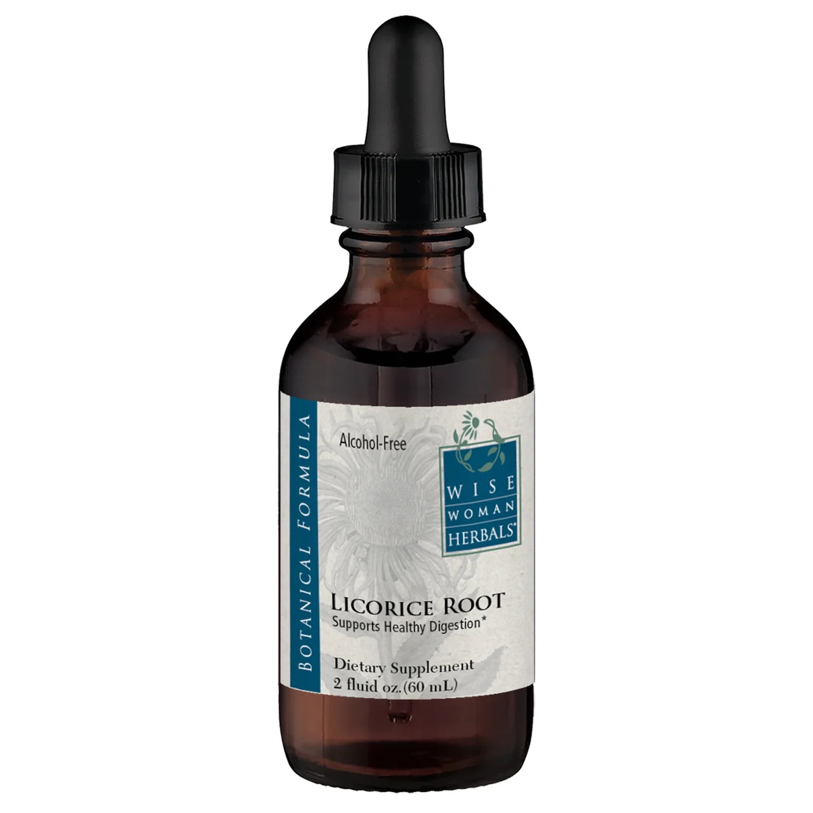 Wise Woman Herbals - Licorice Root Tincture, 2 oz, 4:1 Extract, Alcohol ...
