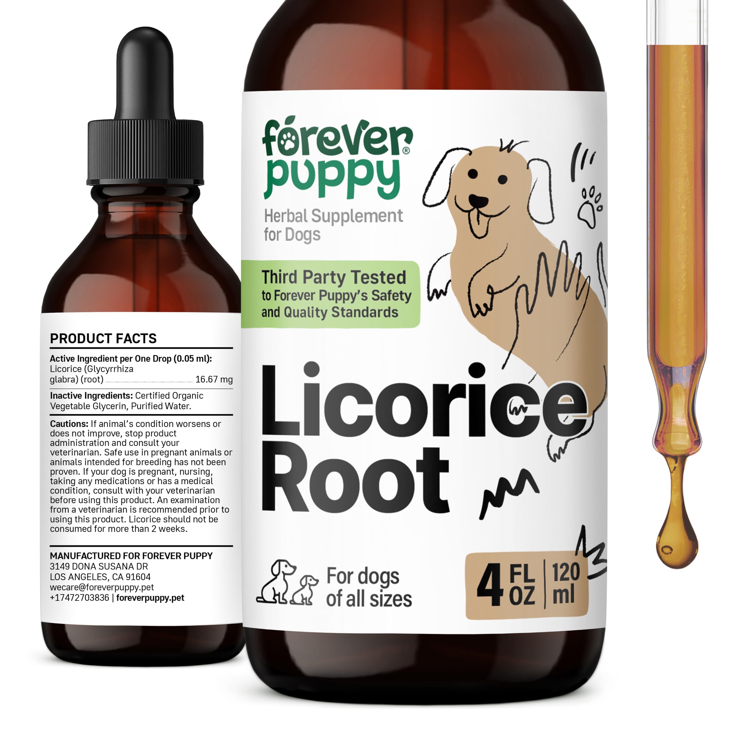 Licorice Root Drops For Dogs - Supplements For Lung Cleanse & Detox ...