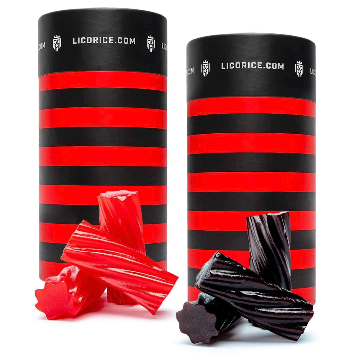 Licorice.com | Red and DMF15 Black Licorice | Licorice Candy Twists | | Soft & Chewy Australian ...