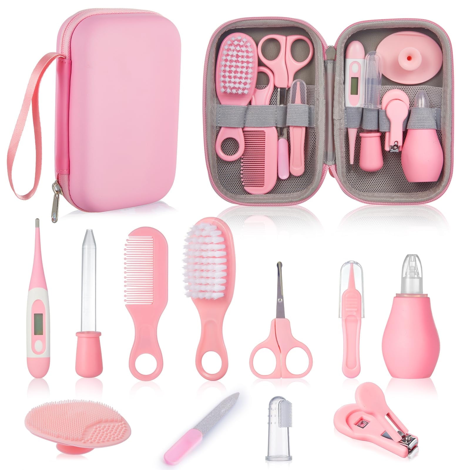 Lictin Baby Grooming and Health Kit, Infant Hygiene Nursery Set ...