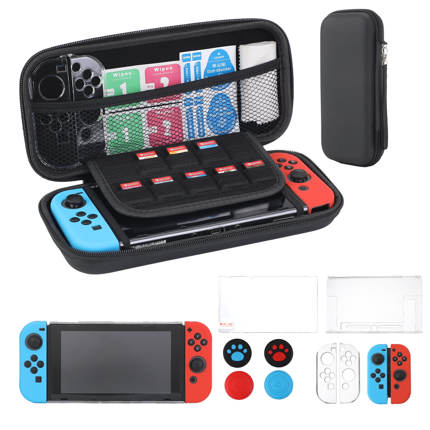 Carrying Case Compatible with Nintendo Switch/Switch OLED, Lictin ...
