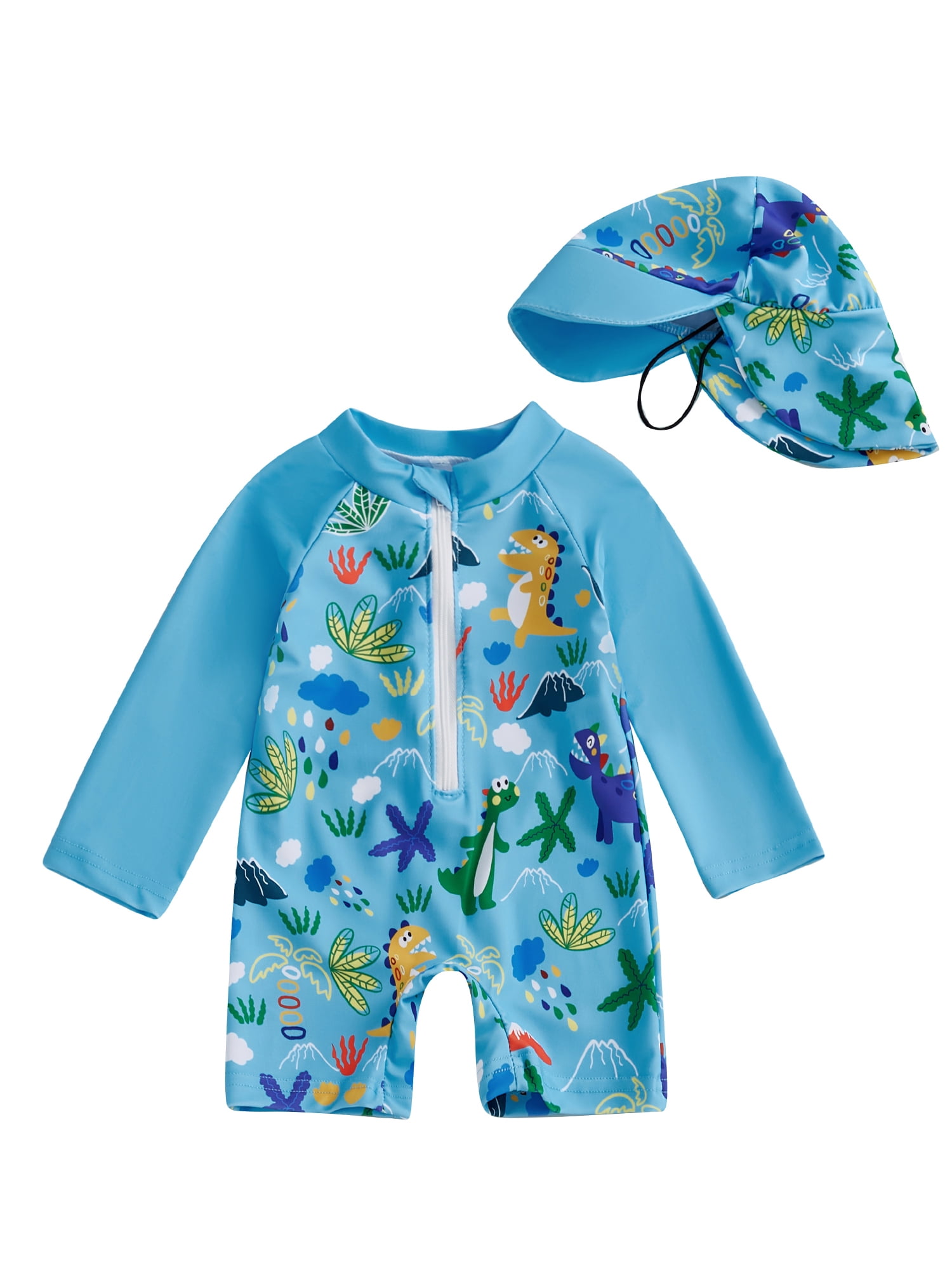 Licupiee Baby Boy Swimsuit Rash Guard Toddler Sun Protection Swimwear ...