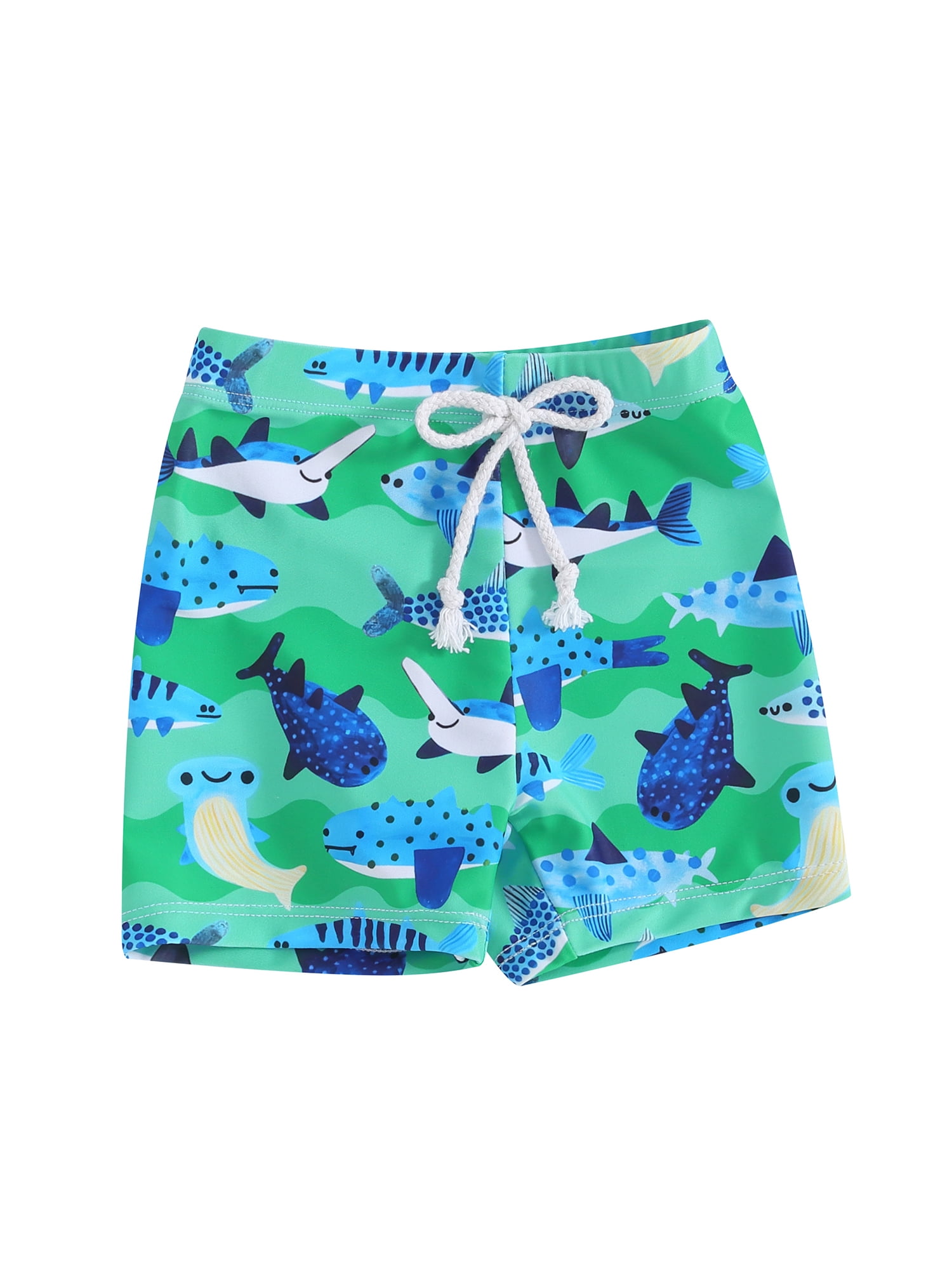 Licupiee Boys Swim Trunks Toddler Swim Shorts Little Boys Bathing Suit ...