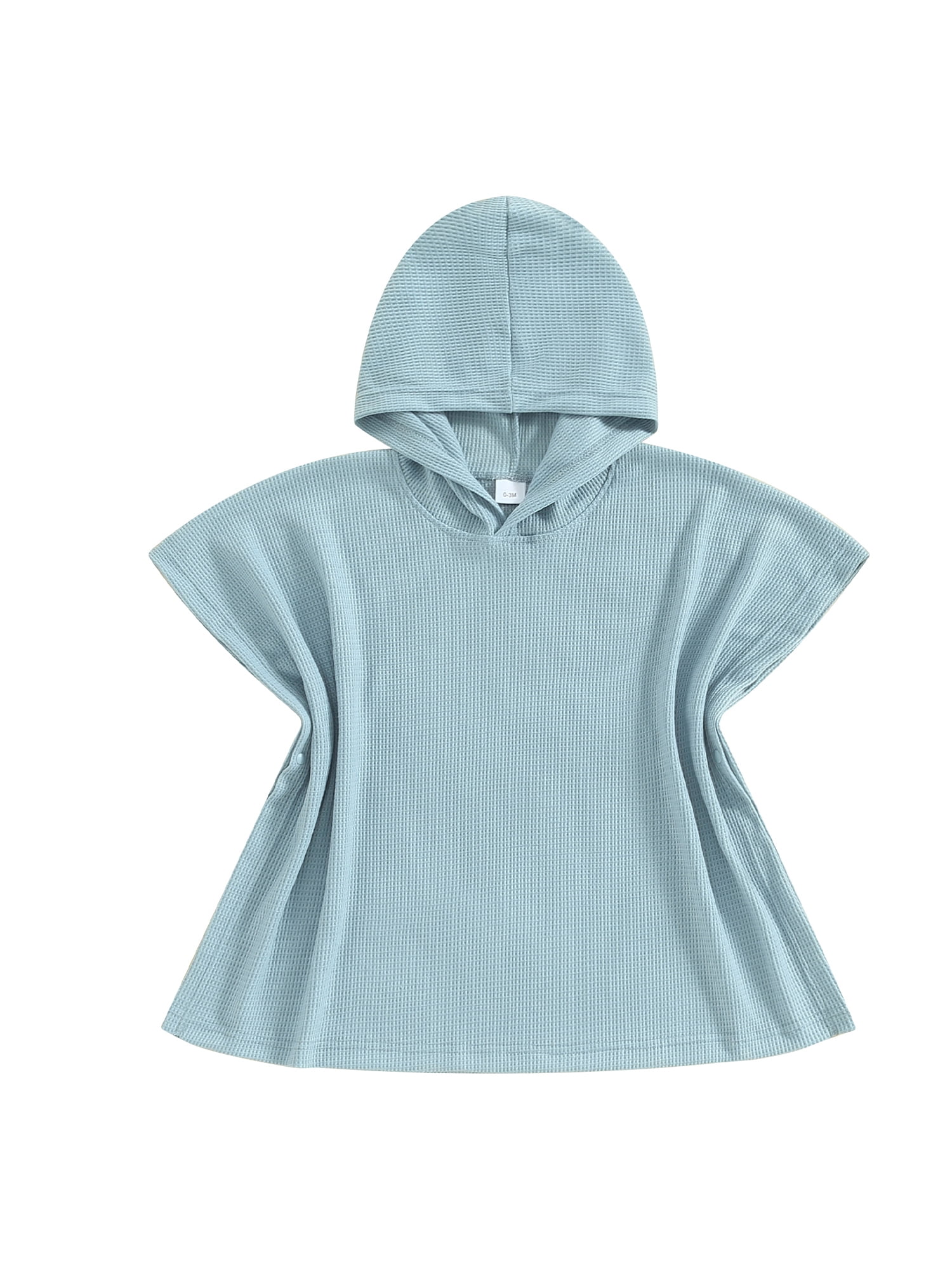 Licupiee Kids Swim Cover up Girls Boys Waffle Hooded Beach Towel Poncho ...