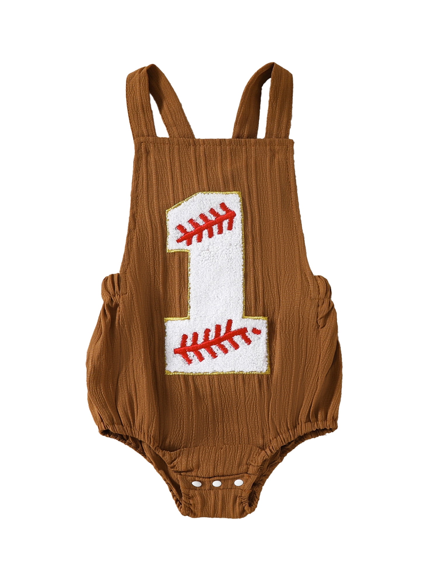Licupiee Summer Baby Boy 1st Birthday Outfit Sleeveless Backless 1 Year ...