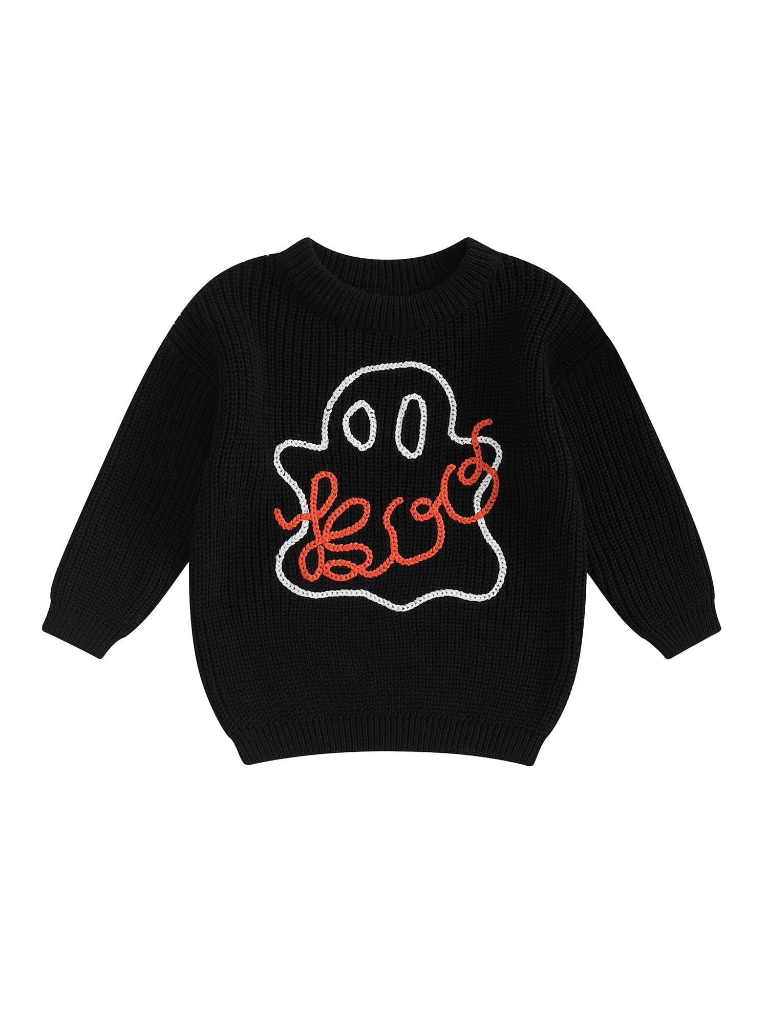 Licupiee Toddler Baby Boy Girl Halloween Sweater Knitted Tops Chunky ...