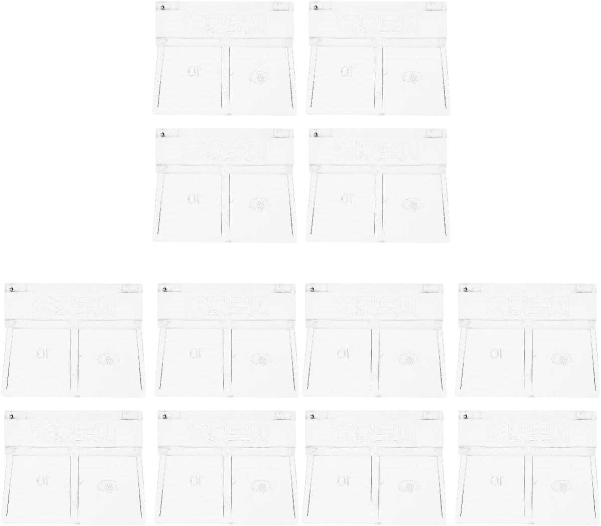 Lid Holder Aquarium Accessories 12 Pcs Fish Tanks Aquarium Glass Cover ...