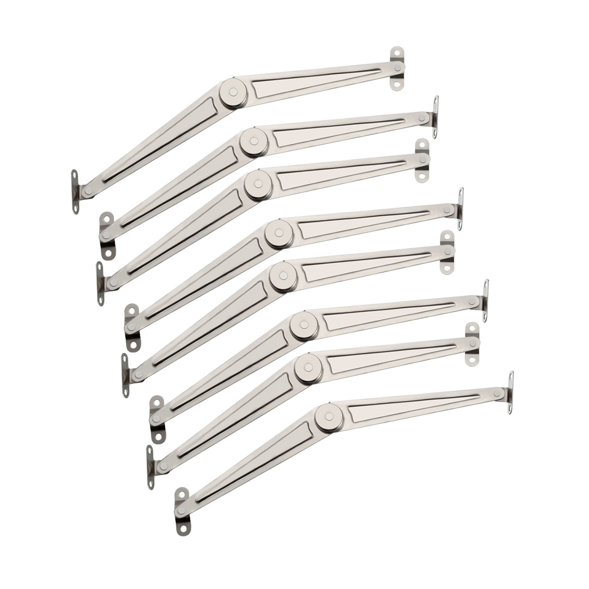 Lid Support Hinge, 10 inch 1mmThickness Lid Stay with Soft Close 8 Pcs ...