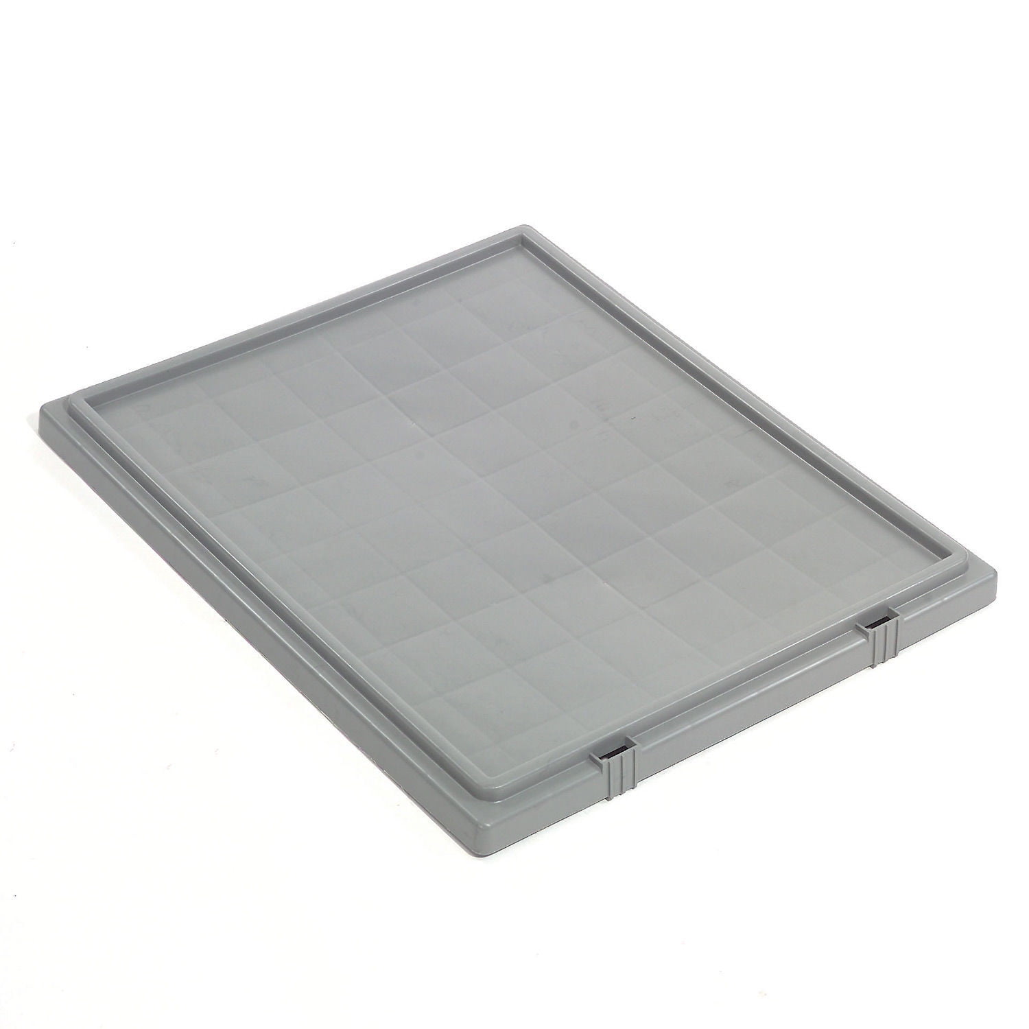Lid for Stack And Nest Shipping Containers SNT190, SNT195, Gray, Lot of ...