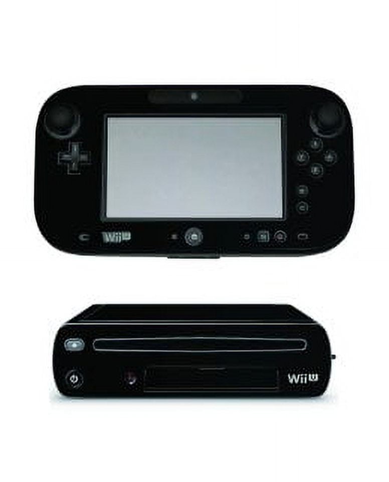 LidStyles Nintendo Wii U Black Console Skin with Lid, Palm, Application ...