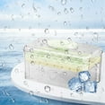 Lidded Refrigerator Ice Cube Tray Portable Homemade Ice Maker Container ...