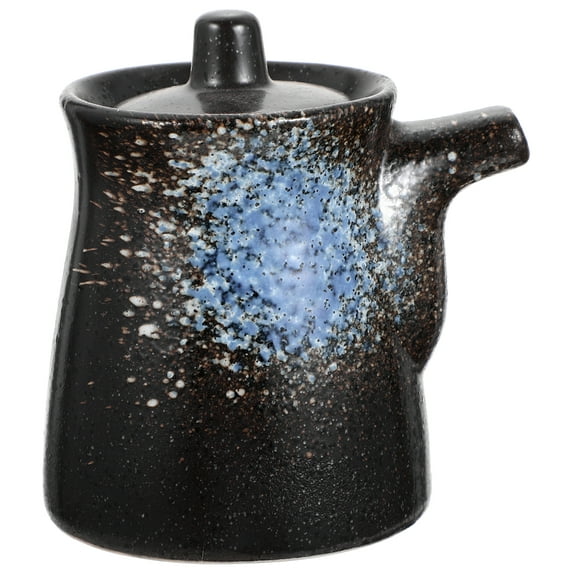 Lidded Soy Sauce Container Liquid Condiment Dispenser Japanese Style ...