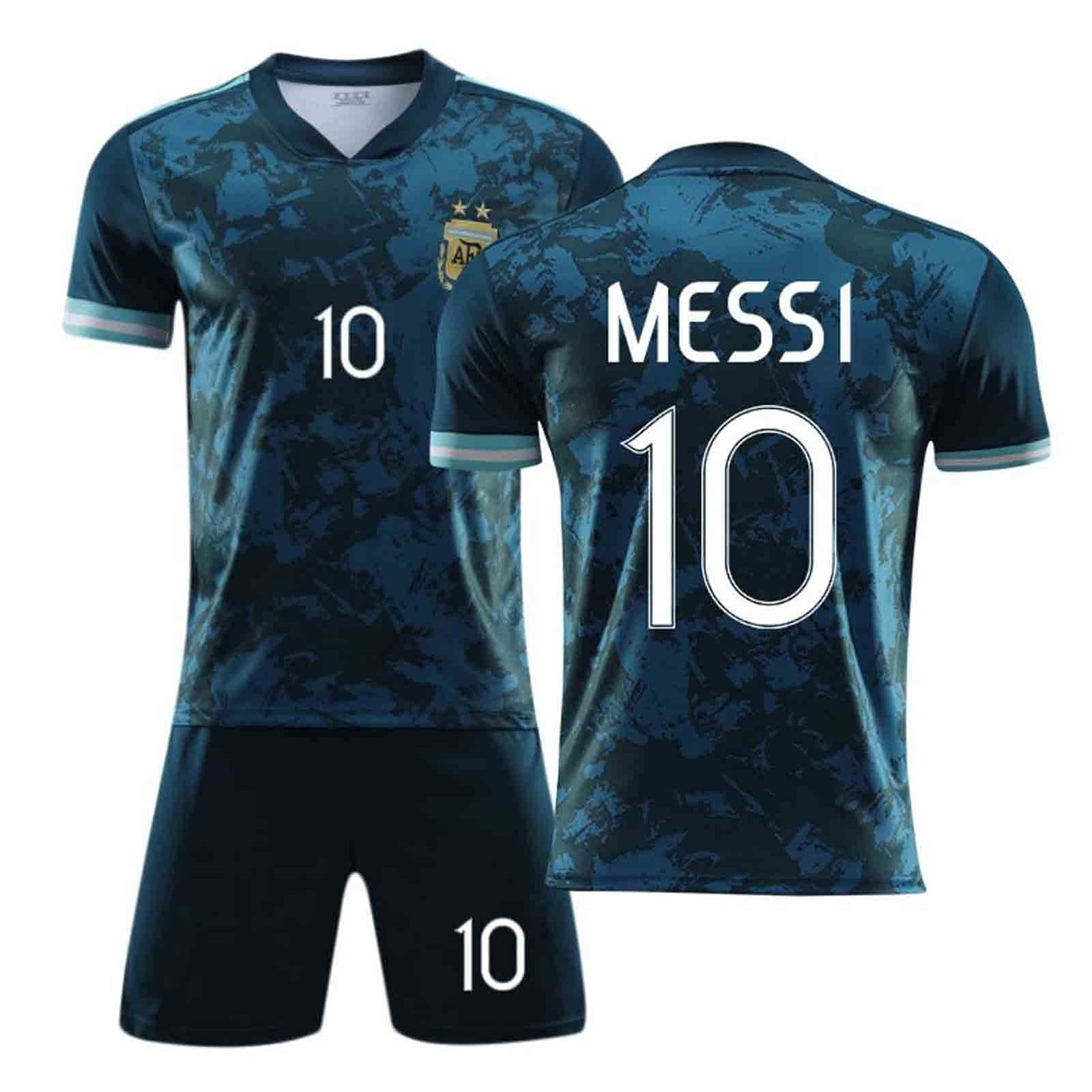 Lide 21/22 Argentina Away Game Artistic Soccer Jerseys, Printed #10 ...