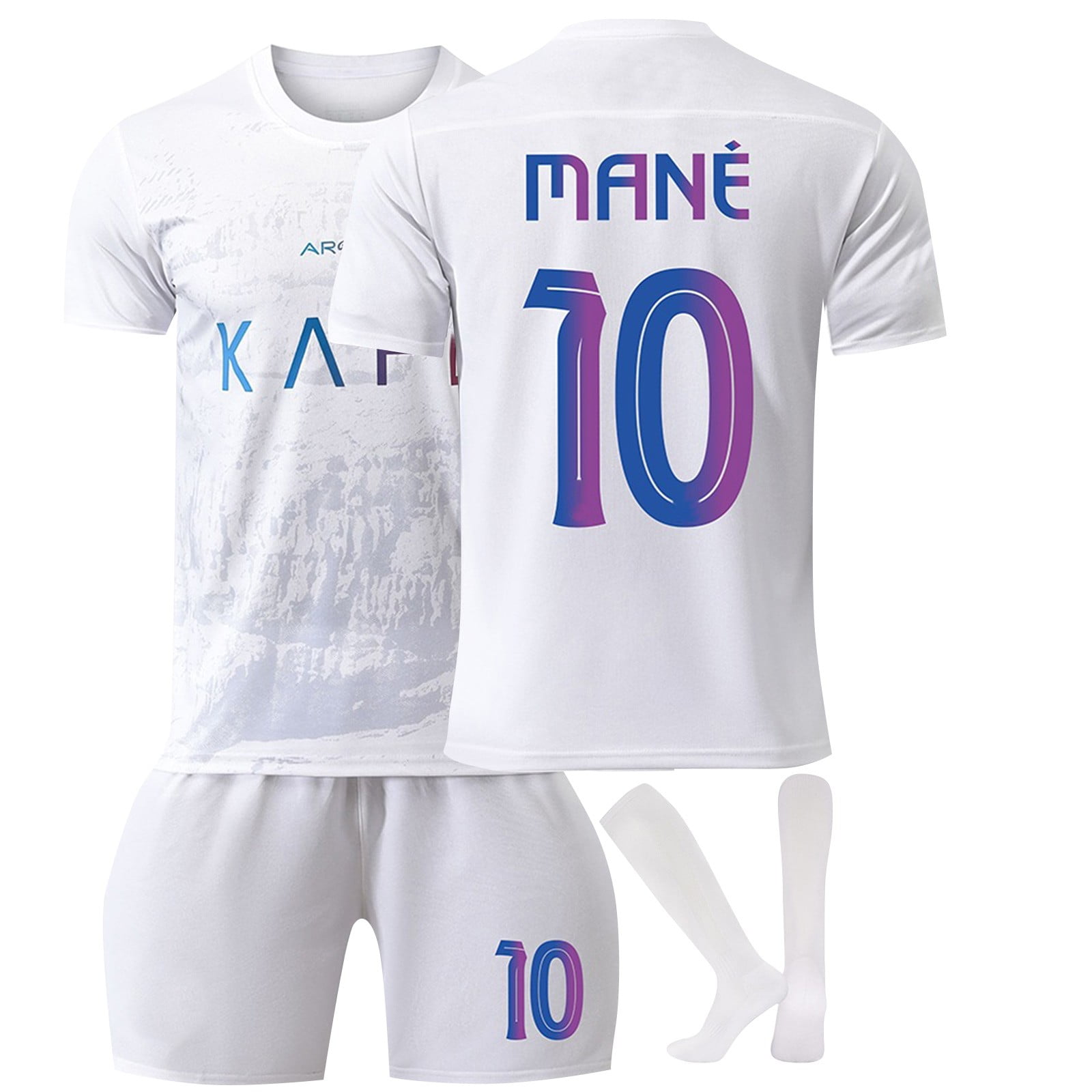 Lide 2324 Saudi Arabia Away Game Soccer Jersey, #10 MANE Comfortable Saudi Arabia Soccer Jersey ...