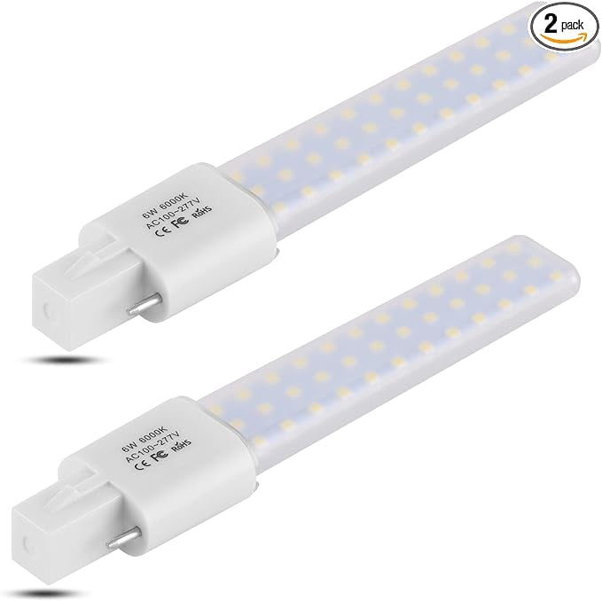 Lidesheng G23 LED Light Bulb 6W Replacement 13W CFL LED Stick PL Bulb ...