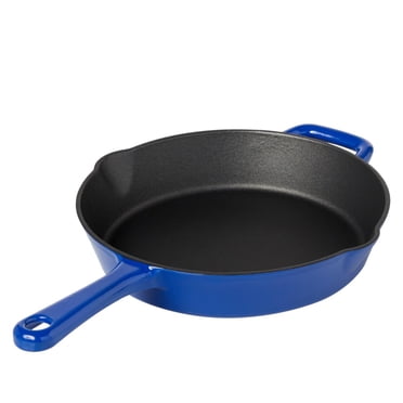 Beautiful 10” Enameled Cast Iron Heart Skillet, Pink Champagne by Drew ...