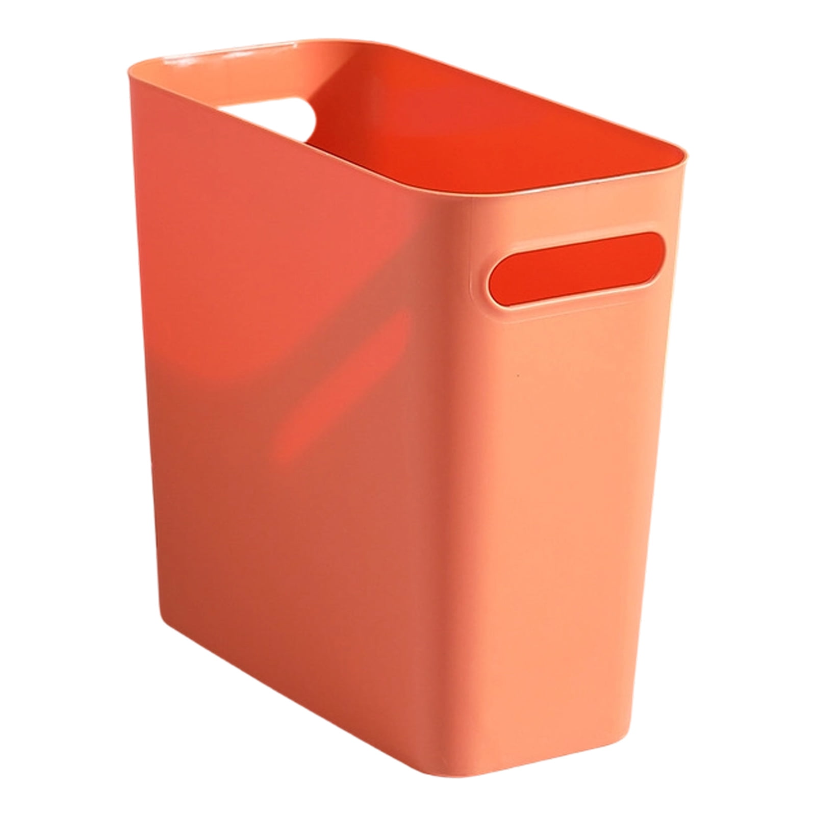 Lidless Waste Basket Square Shape Thick Space Saving For Home Small ...