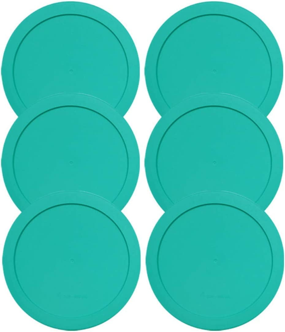 Universal Lids for Pyrex and Anchor Containers, 4-Cups, Green-6PK, Safe ...