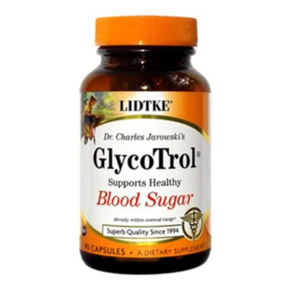 Lidtke Technologies Glycotrol Capsules, 90 Count - Walmart.com