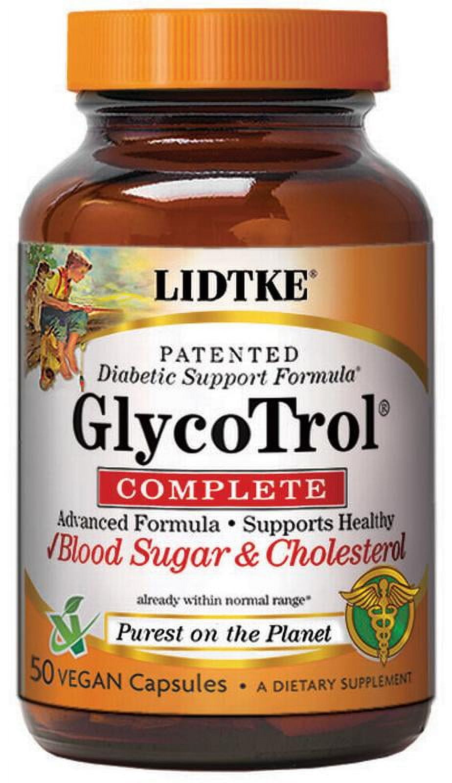 Lidtke Technologies Glycotrol Complete 50 Veg Caps - Walmart.com