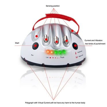 Spy Ninjas Lie Detector Gizmo, Finger Bands, Undercover Hacker Game Toy ...