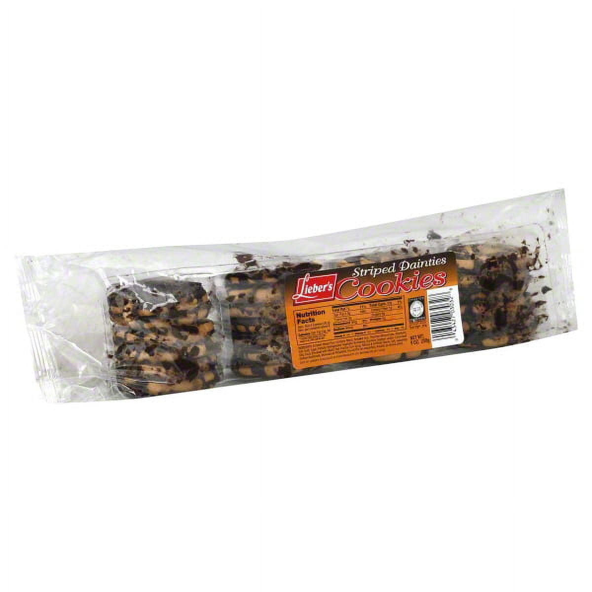 Lieber's Cookies Striped Dainties, 13.0 OZ - Walmart.com