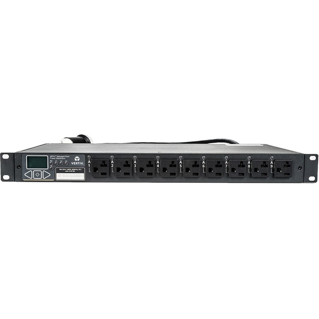 Liebert MPH2 Rack PDU Metered & Outlet Switched - power distribution ...