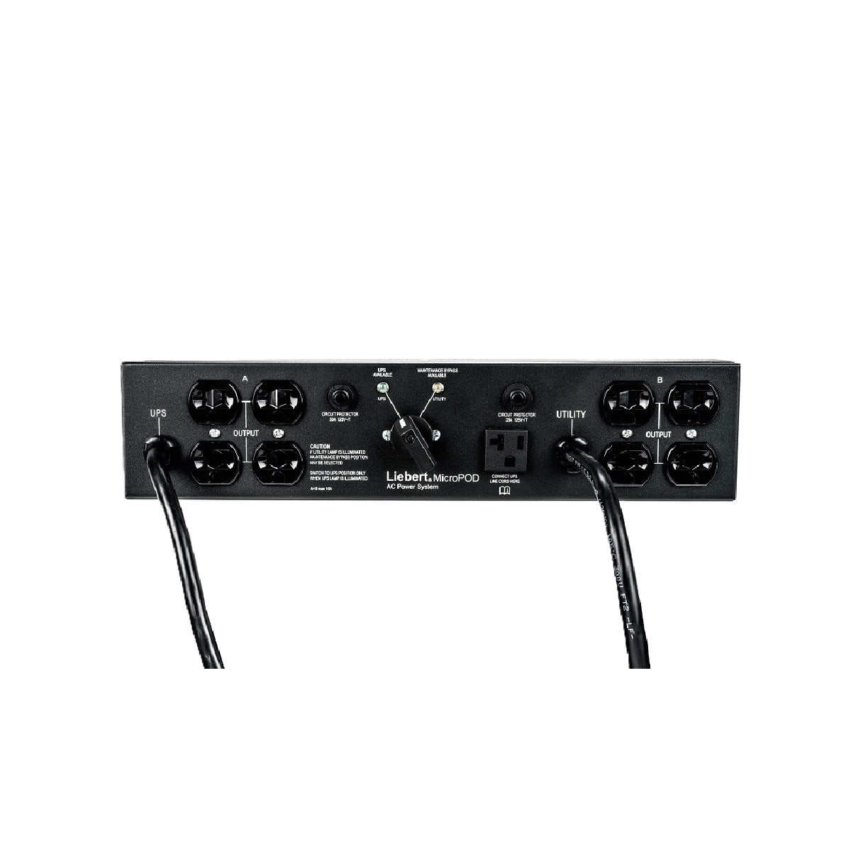 Liebert MicroPod MP2-115A - bypass switch - Walmart.com