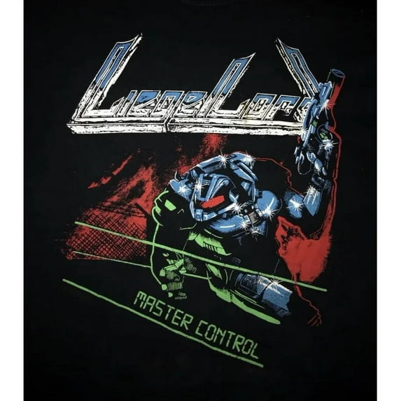 Liege lord master control T-shirt short sleeve cotton black men s to 5XL - Walmart.com