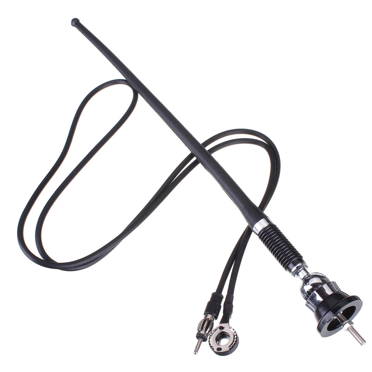 Lieonvis 17inch Car Roof Radio Antenna Car Radio Aerial AM-FM Rubber ...