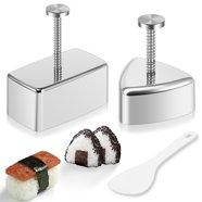 Sunsanly 6 Cavity Triangle Sushi Mold Onigiri Rice Ball Press Maker Non ...
