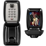 Lieonvis Key Lock Box with Push Button Wall Mounted Spare Key Storage ...