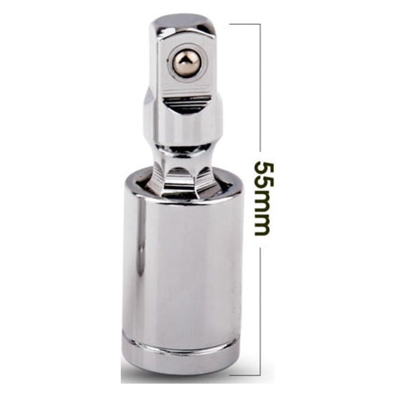 Lierteer 1/4" 3/8" 1/2" Universal Joint Set Ratchet Angle Extension Bar ...
