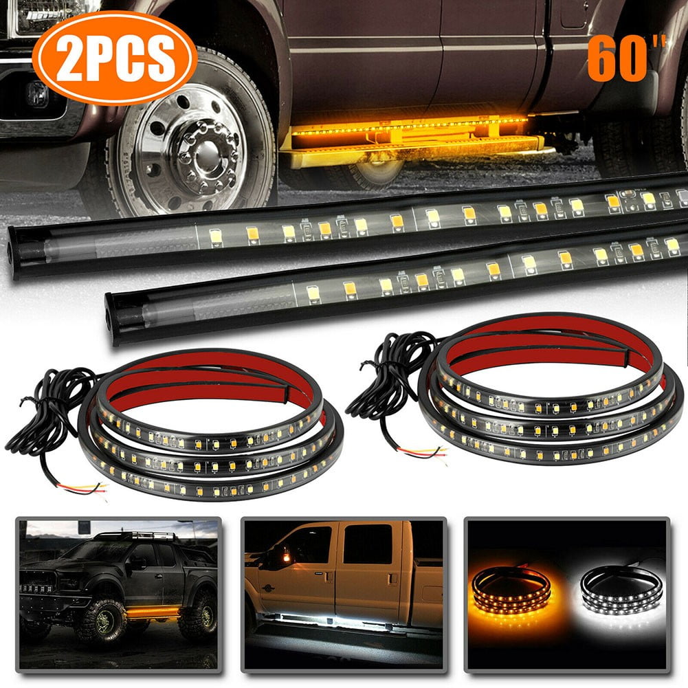 Lierteer 1.5 meter flow light 60 inch pickup truck side light turn flow ...