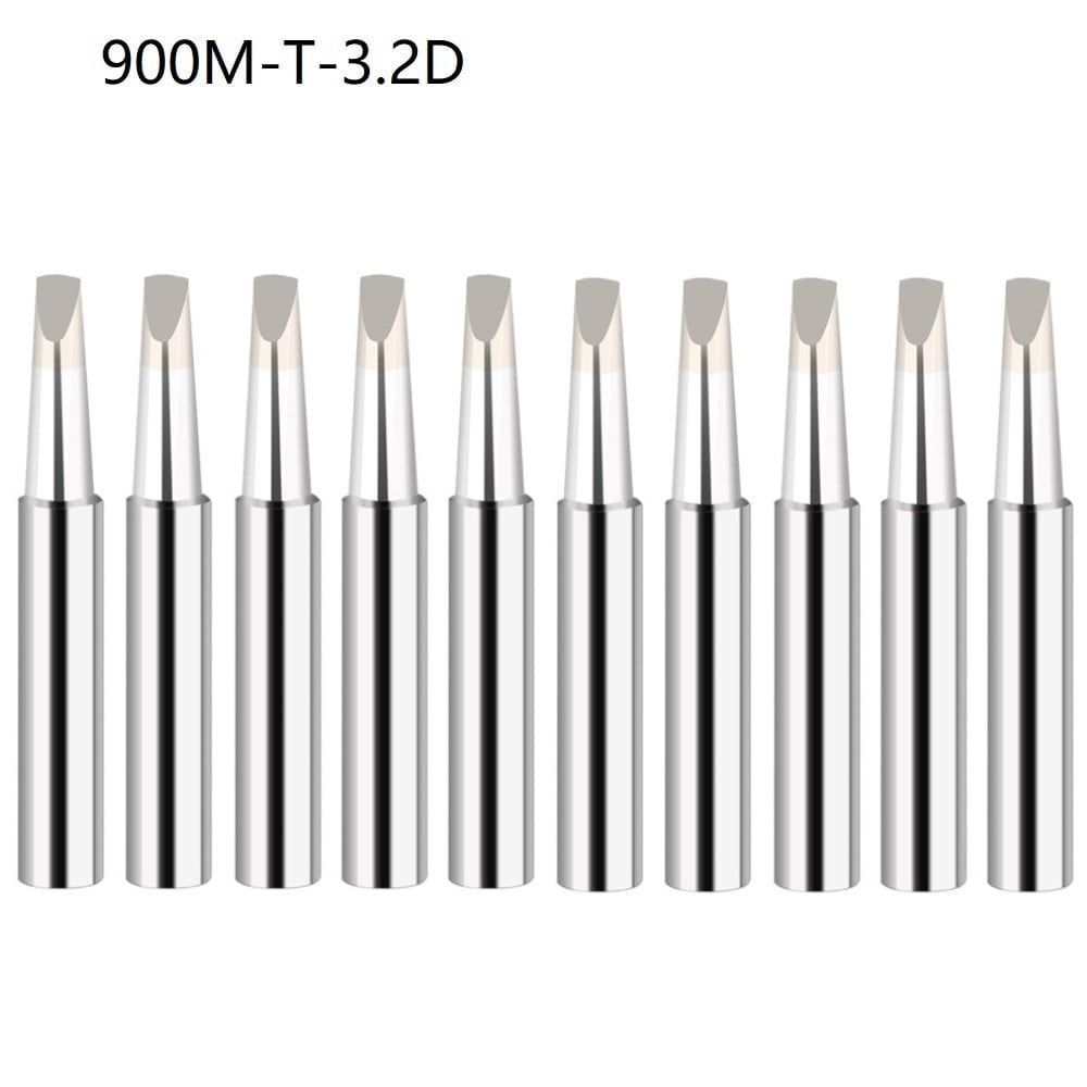 Lierteer 10Pcs/Lot Lead Free Soldering Iron Tips 900M-T Series Welding Solder Tools - Walmart.com