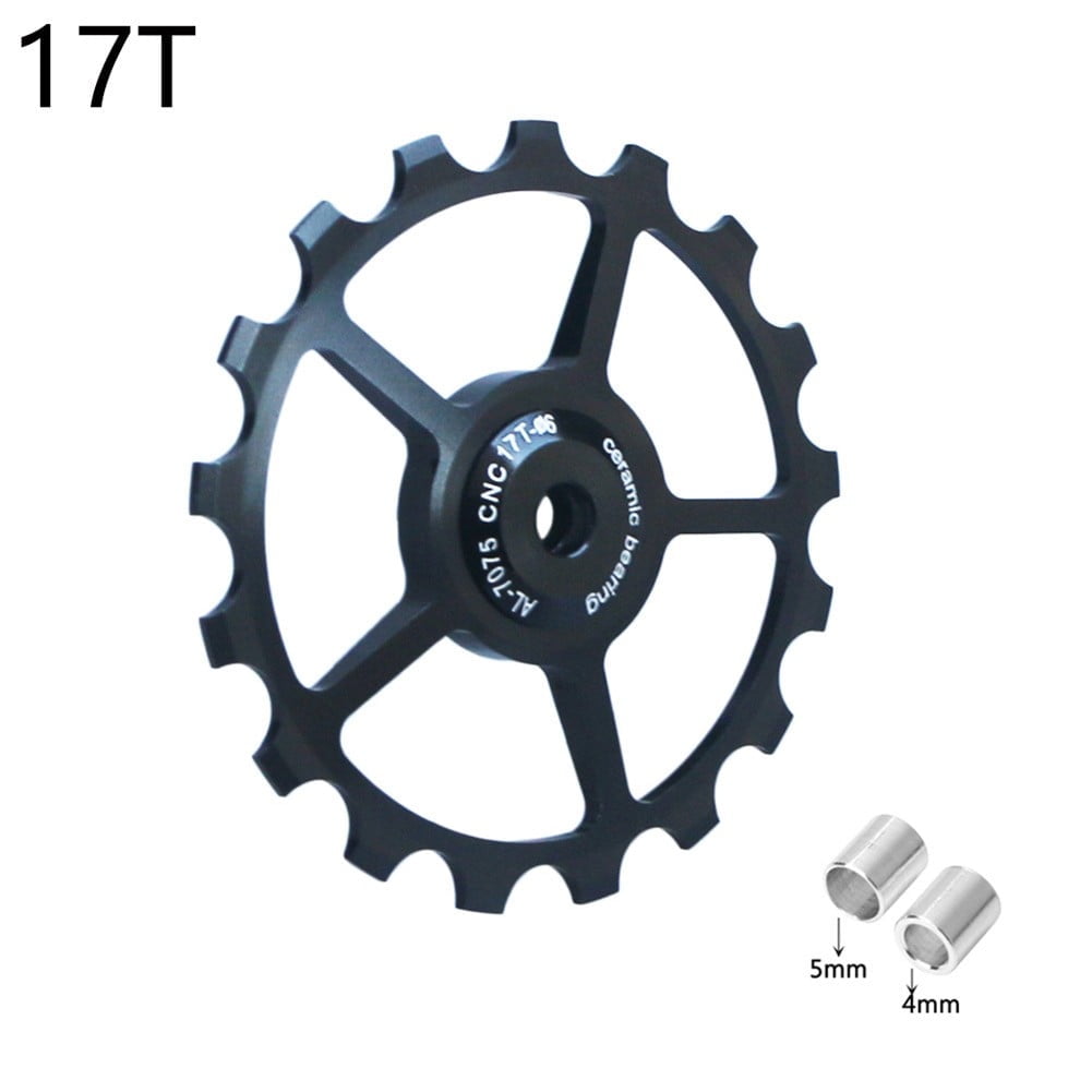 Lierteer 11-17T Wheel Mtb Ceramic Bearing Jockey Pulley Road Bike Bicycle Rear Derailleur ...