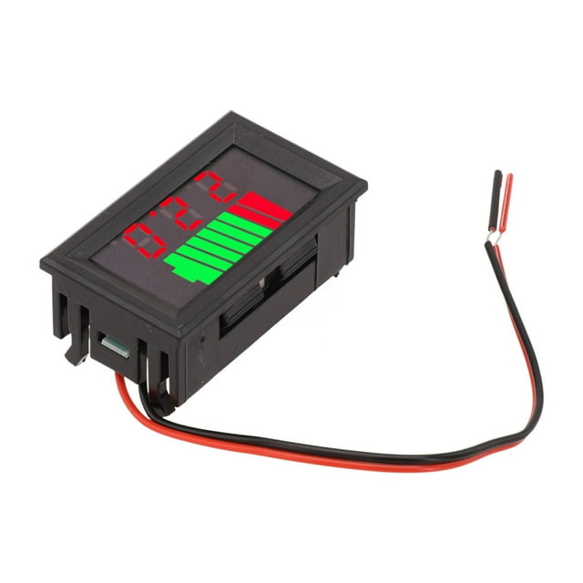 Lierteer 12-72V Battery Charge Indicator Lithium Battery Capacity Meter ...